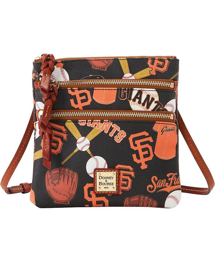 Dooney & Bourke Women's San Francisco Giants Game Day Triple Zip Crossbody Purse - Macy's