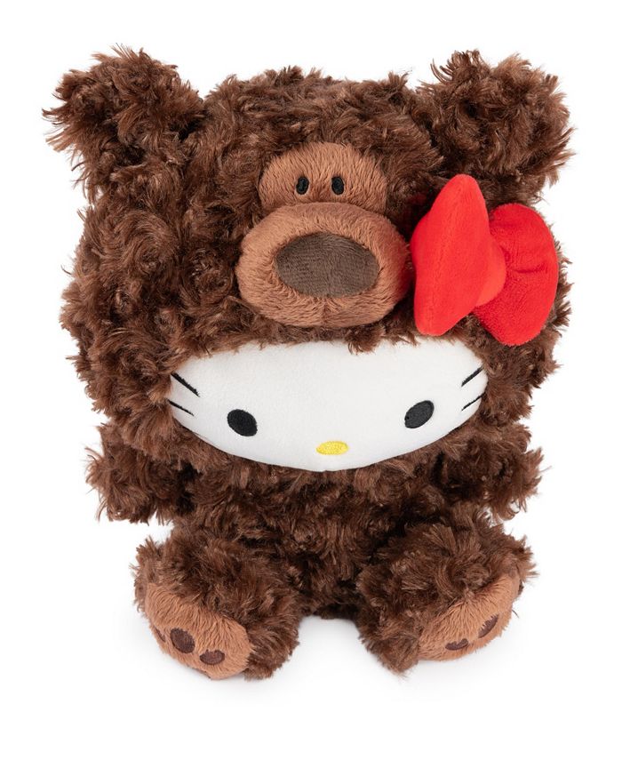 Hello Kitty Philbin Teddy Bear Plush Toy, Premium Stuffed Animal, 10 ...