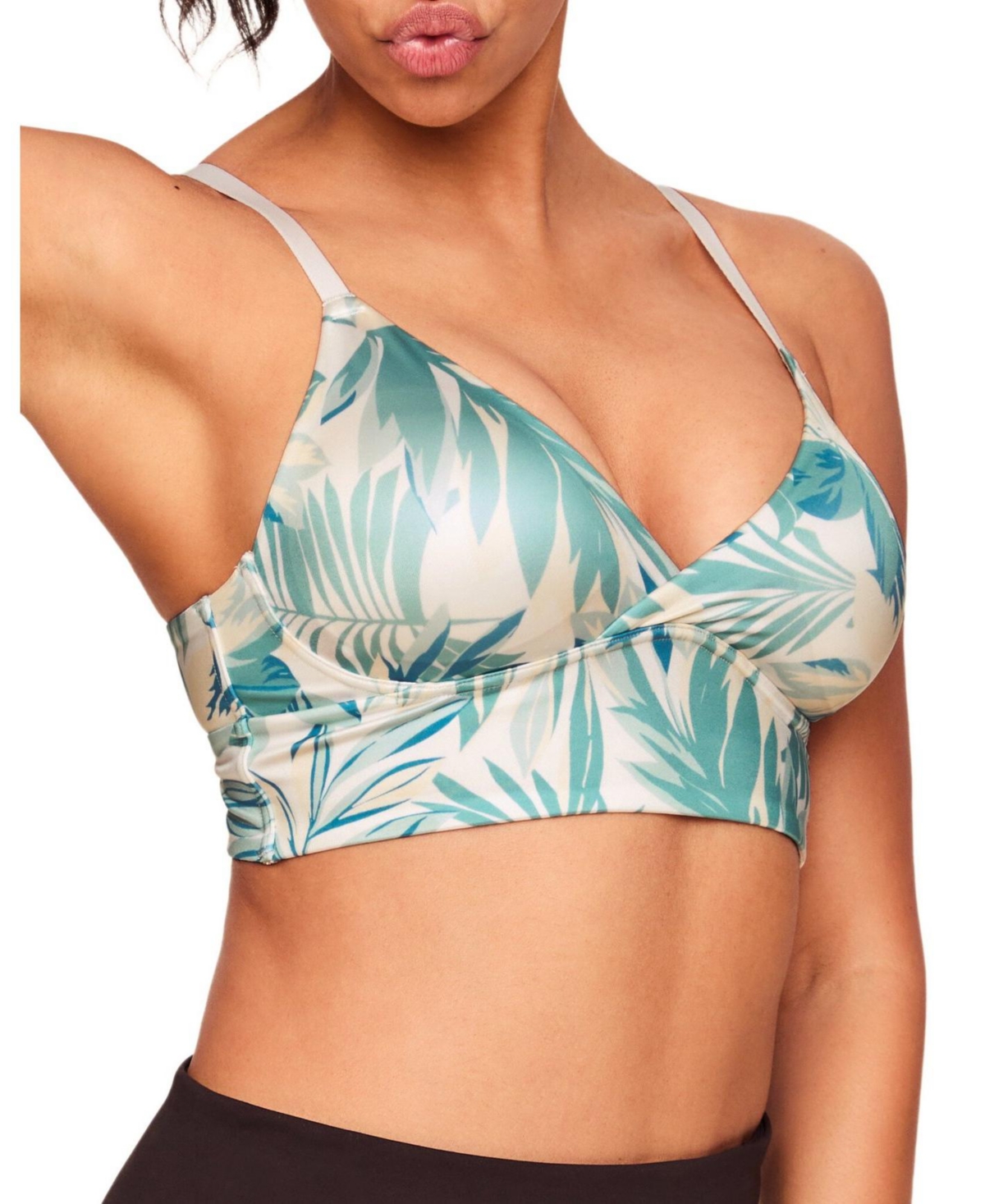 Click here for Adore Me Womens Kali Low-Impact Sports Bra - Tropi... prices