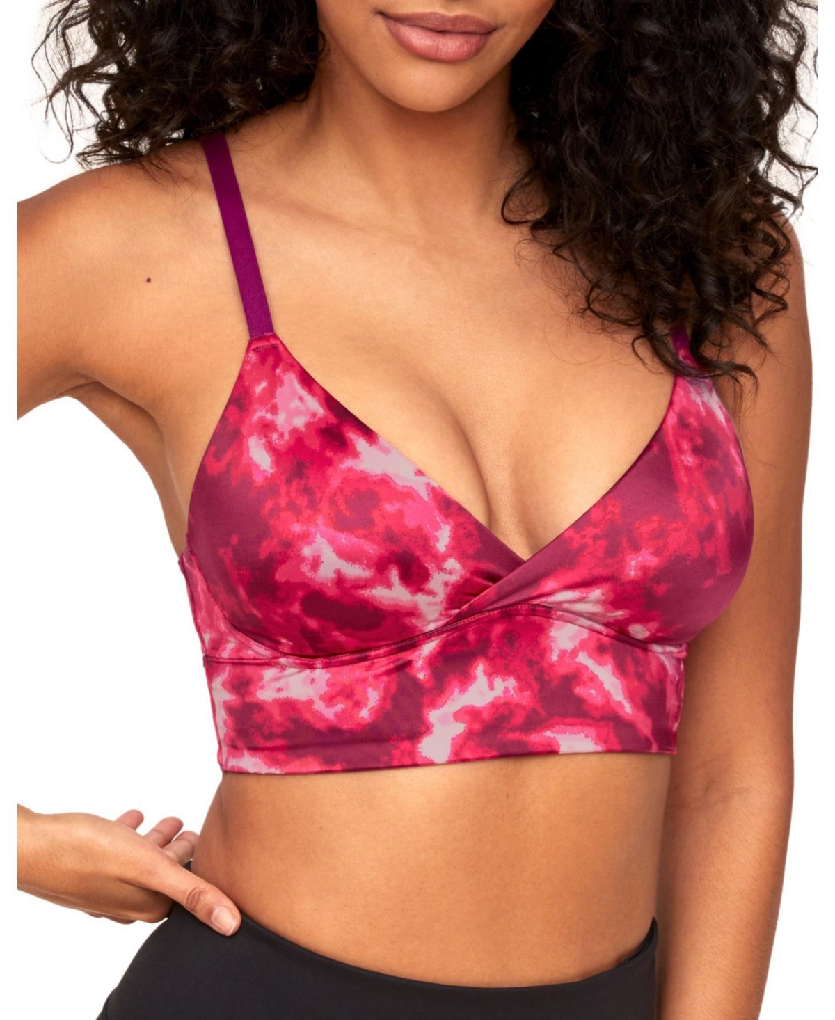 Click here for Adore Me Womens Kali Low-Impact Sports Bra - Tie d... prices