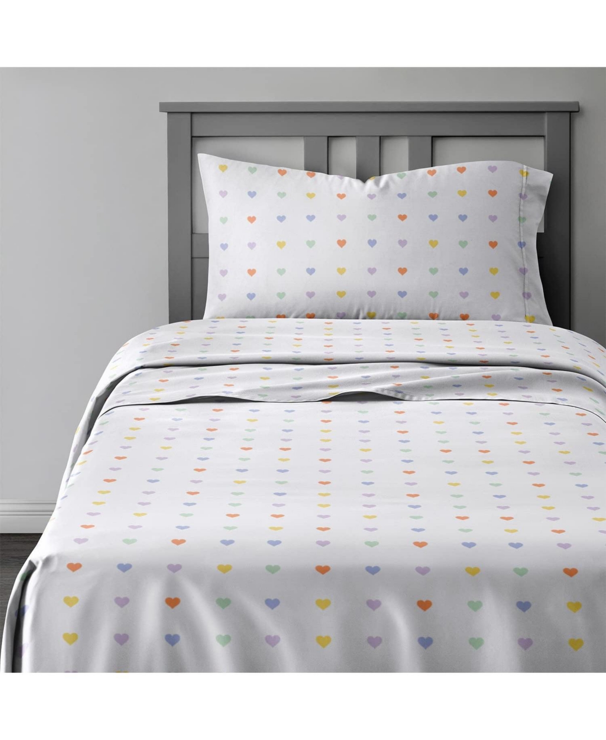 Click here for Kids 3 Piece Microfiber Sheet Set - Twin - Multico... prices