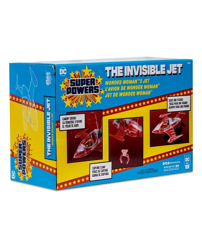 DC Direct Super Powers The Invisible Jet Vehicle - Macy's
