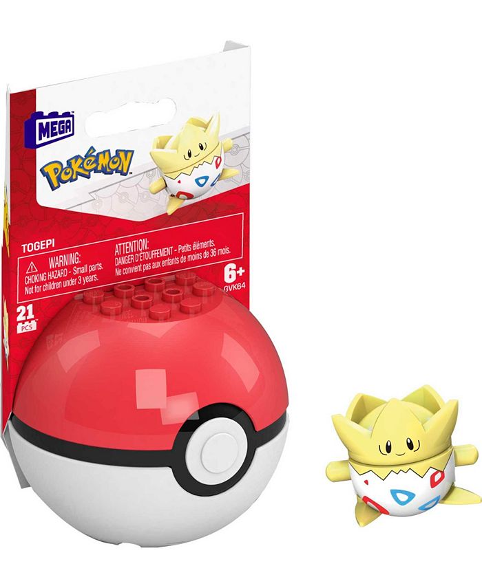 Pokemon Togepi Mega Construx 25th Birthday Series Figure - Macy's