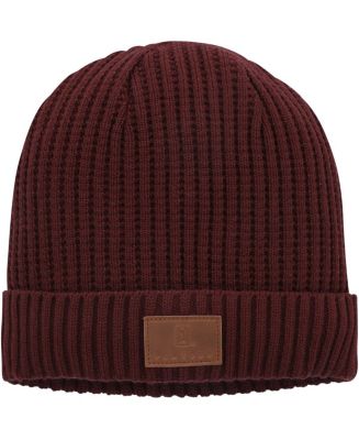 Men's Maroon PGA TOUR Waffle Knit Cuffed Knit Hat - Macy's