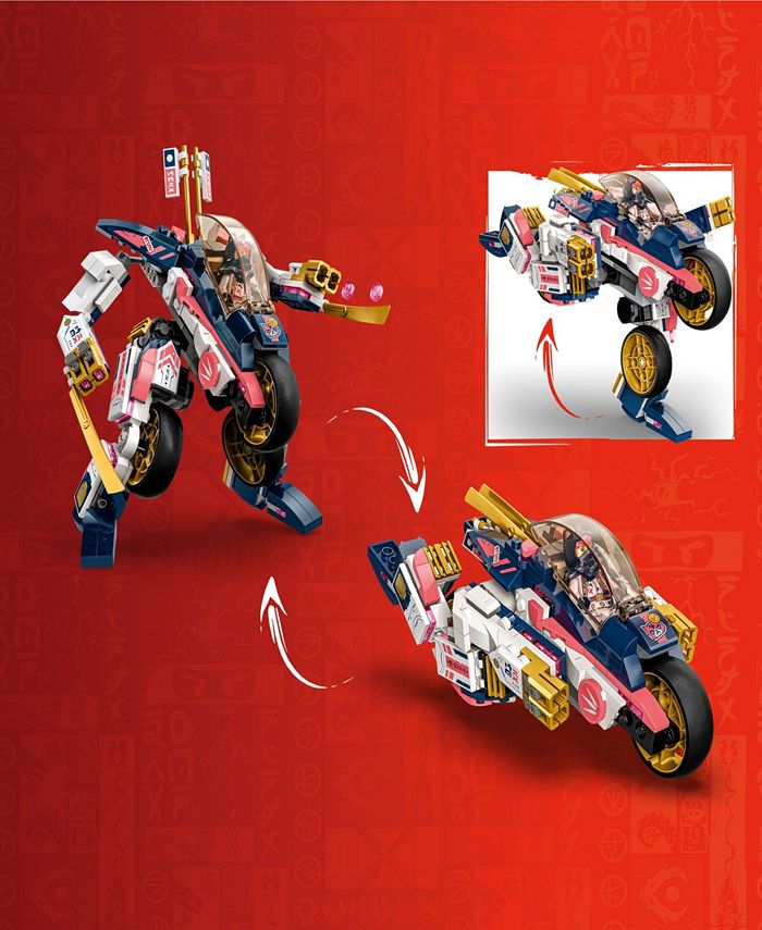 LEGO® Ninjago 71792 Sora's Transforming Mech Bike Racer Toy Building ...
