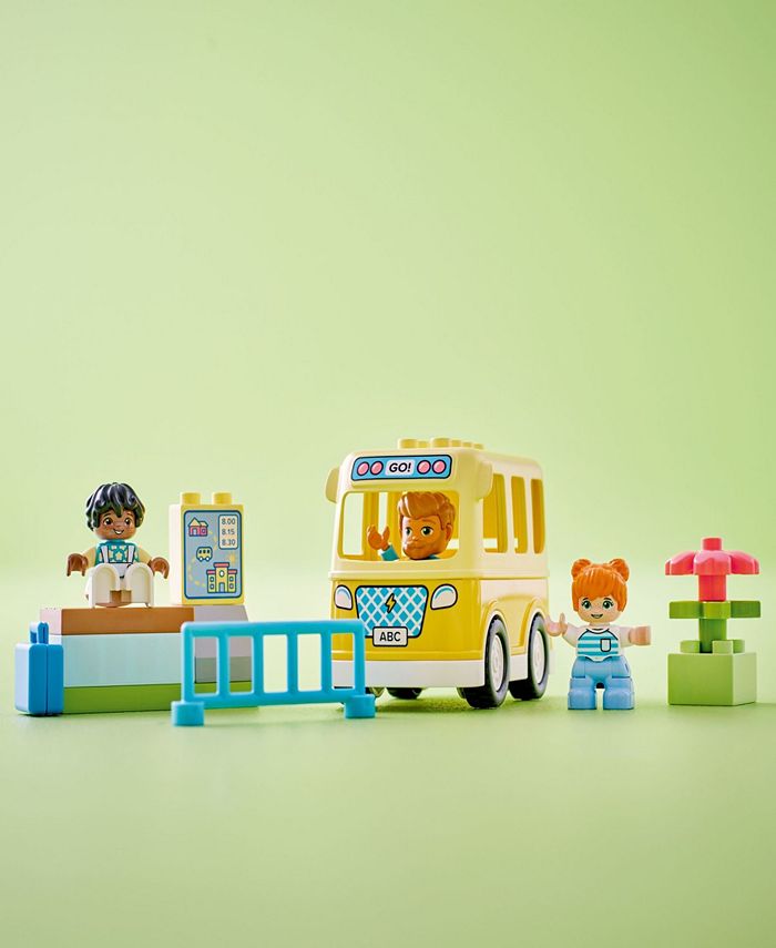 LEGO® DUPLO Town 10988 The Bus Ride Toy STEM Building Set - Macy's