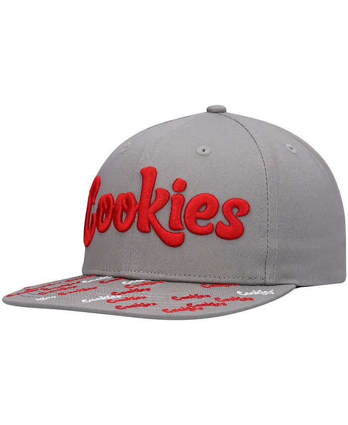 Cookies Men's Gray Triple Beam Snapback Hat - Macy's