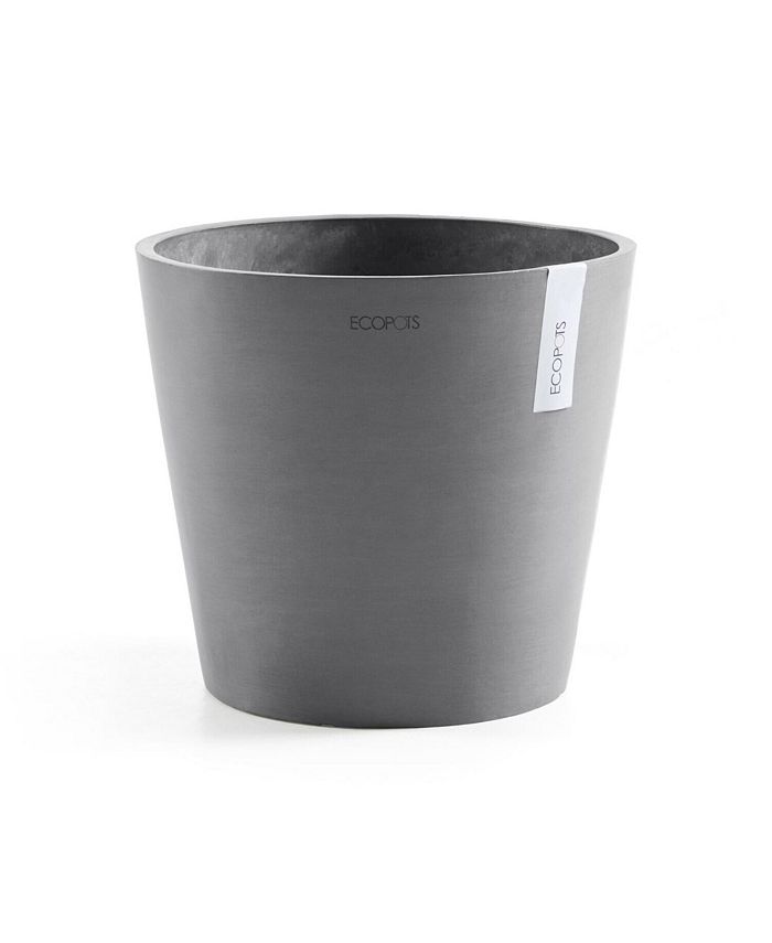 ECOPOTS Amsterdam Modern Round Indoor and Outdoor Planter, 12in - Macy's