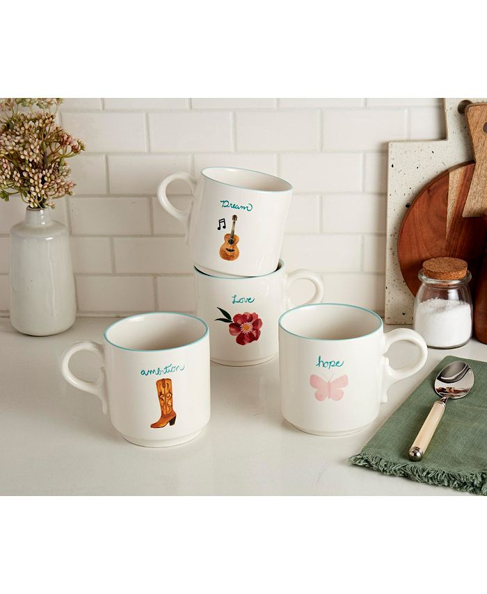 Dolly Parton Icon Mugs 20oz, Set of 4 - Macy's