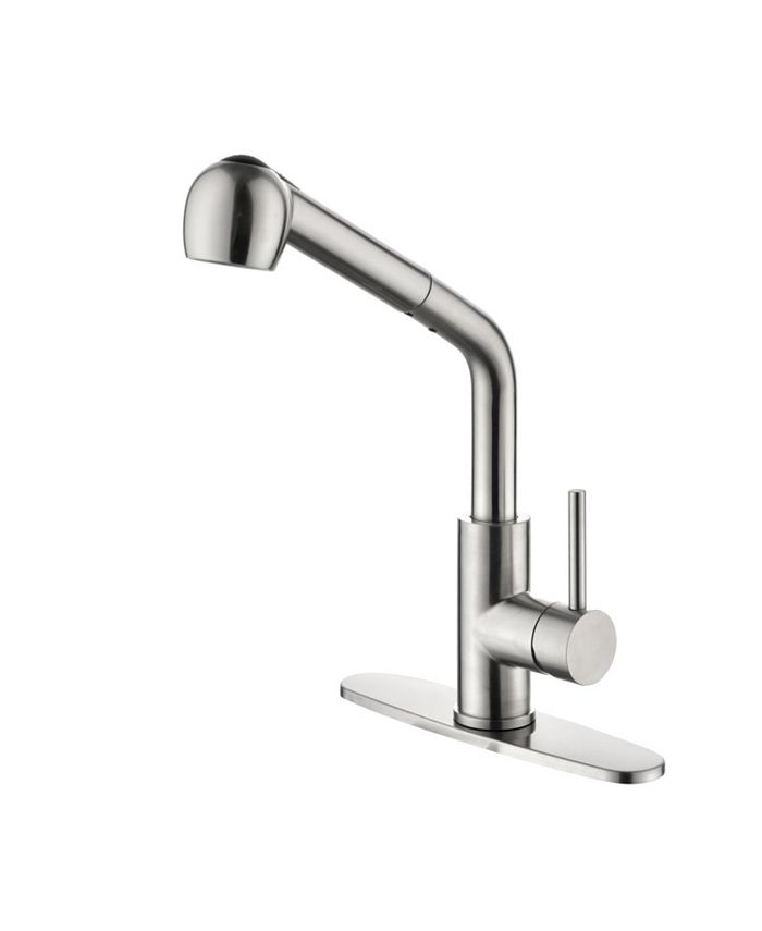 Simplie Fun Kitchen Faucets with Pull Down Sprayer, Single Handle ...