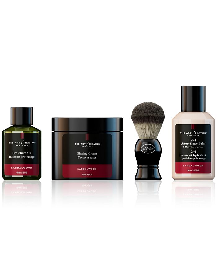 Art of Shaving The 4-Pc. Full Size Kit, Sandalwood - Macy's