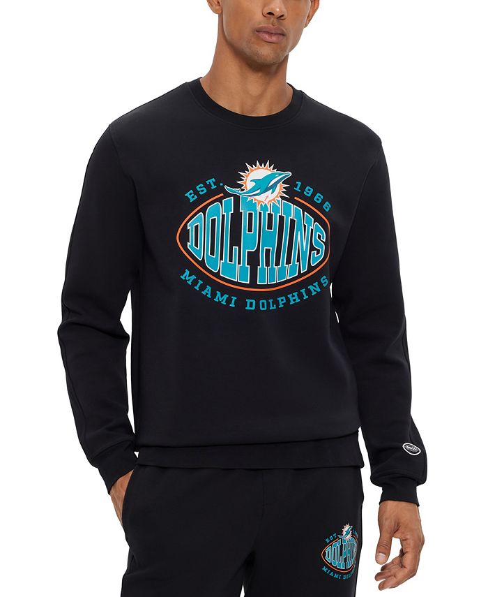 Hugo Boss Men's BOSS x Miami Dolphins NFL Sweatshirt - Macy's