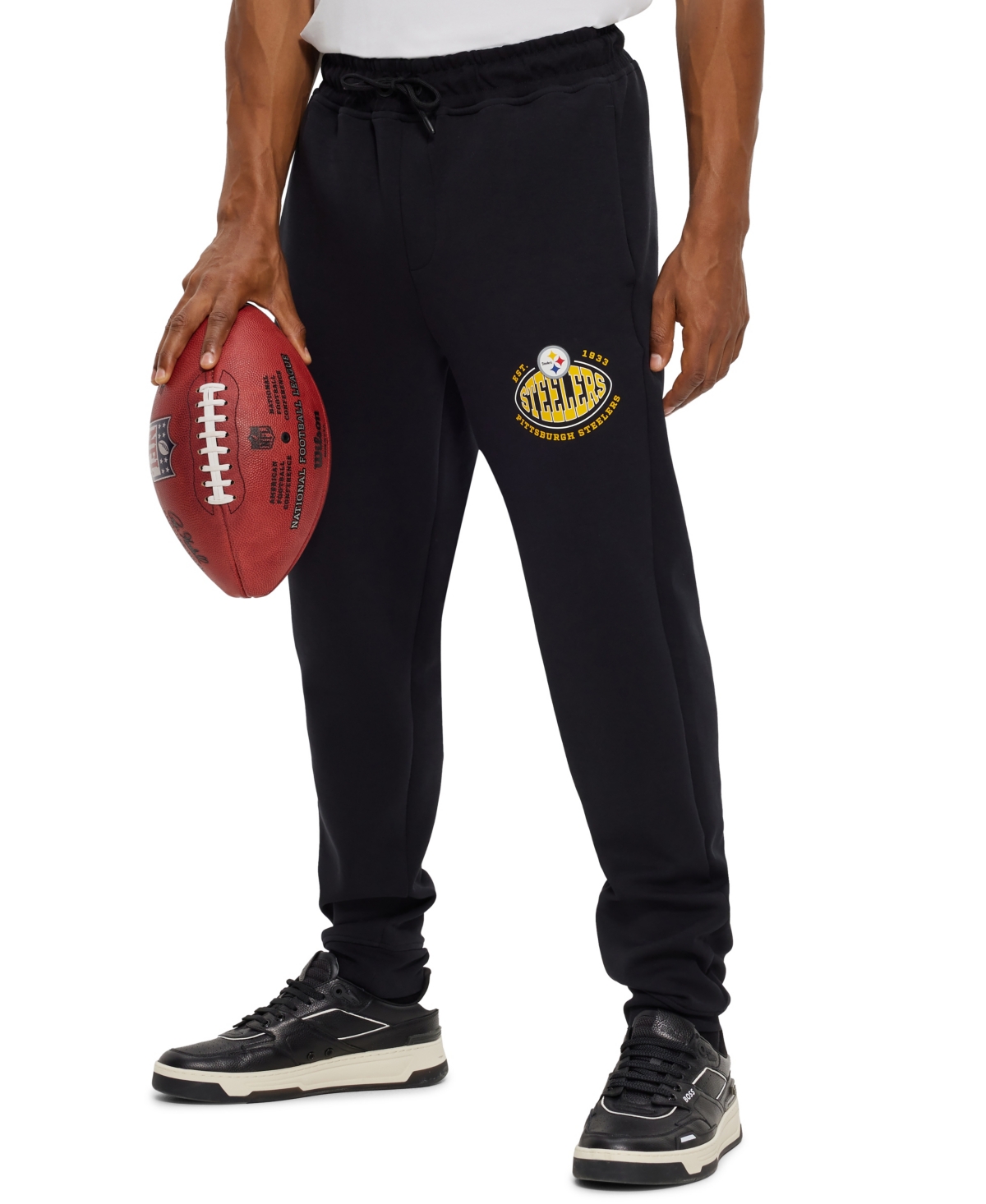 Hugo Boss Boss By Men's Boss X Nfl Tracksuit Bottoms Pants In Charcoal ...