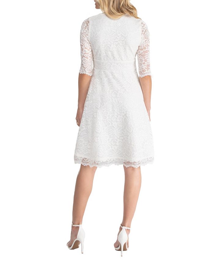 Kiyonna Women's Bella Lace A-Line Cocktail Dress - Macy's