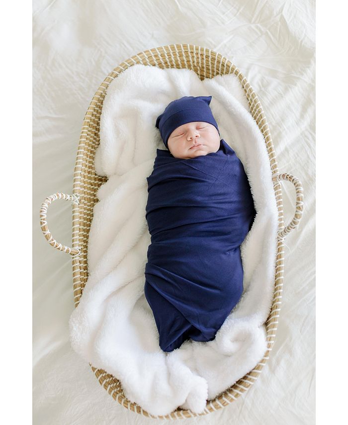 Bazzle Baby Forever Swaddle + Hat Set - Macy's