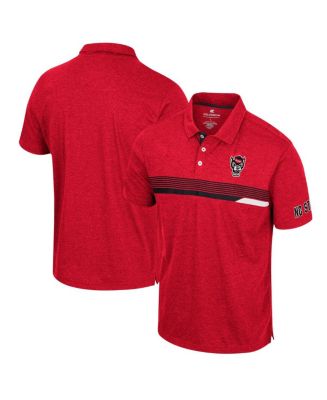 Men's Colosseum Red NC State Wolfpack No Problemo Polo Shirt - Macy's