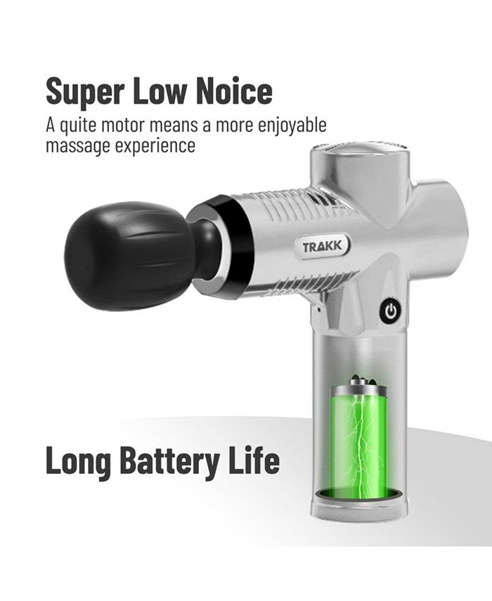TRAKK Portable Muscle Recovery Mini Massage Gun - Macy's