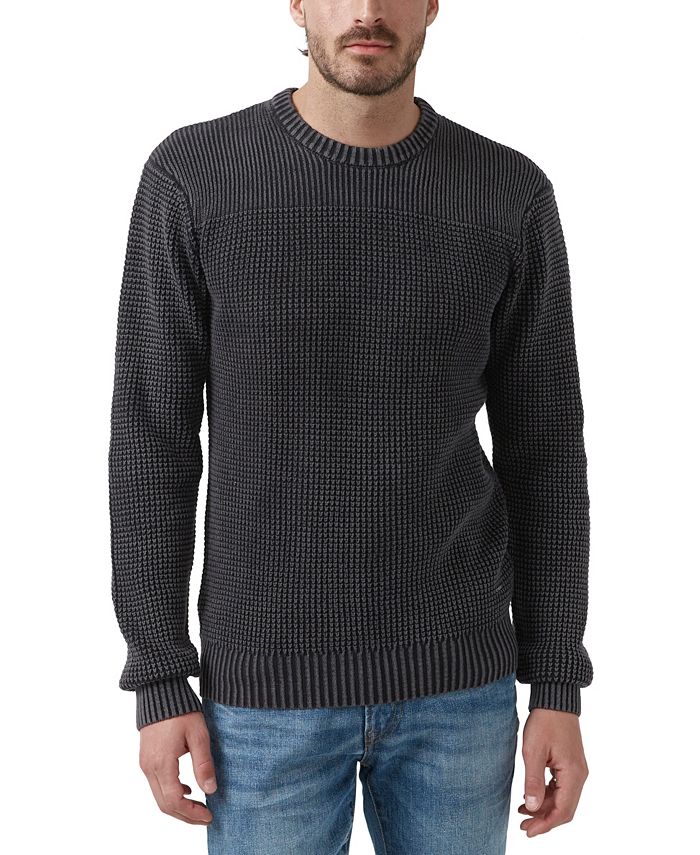 Buffalo David Bitton Men’s Washy Textured Sweaters - Macy's
