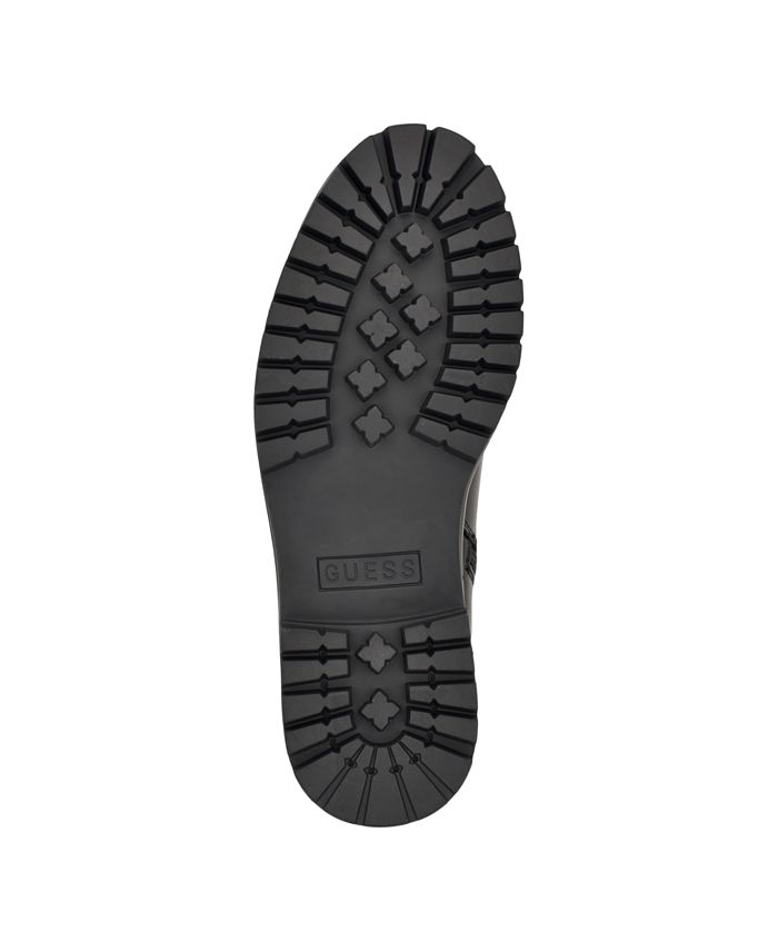 GUESS Men's Dine Low Shaft Casual Lug Sole Boots - Macy's
