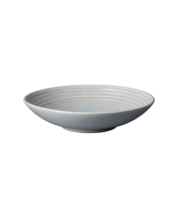 Denby Studio Blue Pebble Medium Ridged Bowl - Macy's