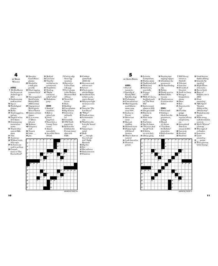 Barnes & Noble Hard as a Rock Crosswords- Really Hard by Stanley Newman ...