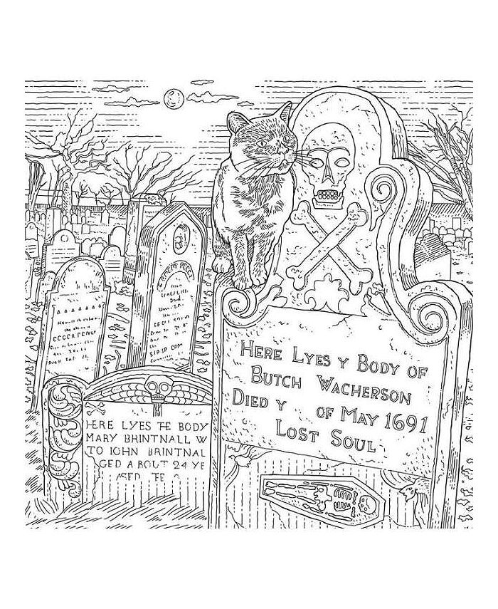 Barnes & Noble Just a Bunch of Hocus Pocus- An Unofficial Coloring Book ...