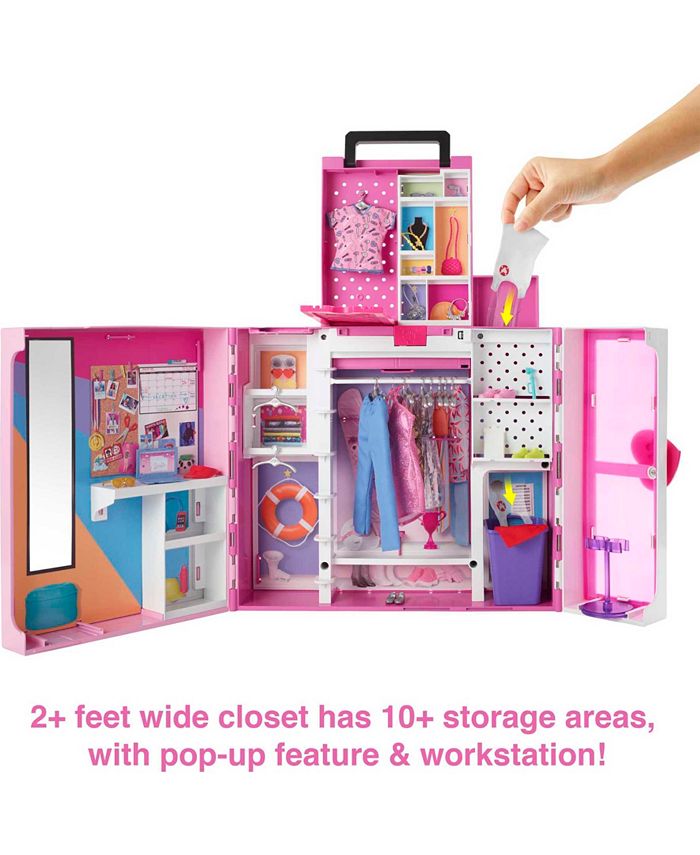 Barbie Dream Closet Doll and Playset - Macy's