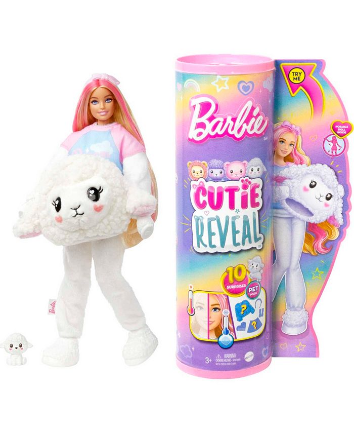 Barbie Cutie Reveal Doll - Lamb - Macy's