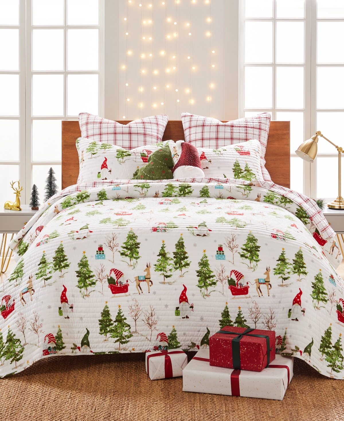 Click here for Levtex Gnome Forest 3-Pc. Quilt Set  Full/Queen -... prices