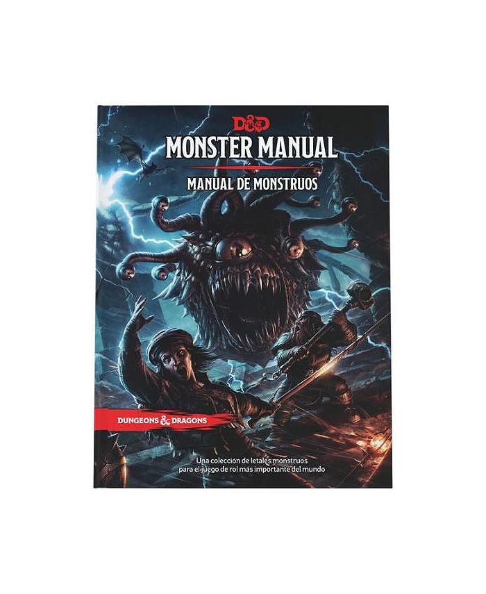 Barnes & Noble Monster Manual- Manual de Monstruos de Dungeons and Dragons (reglamento básico ...