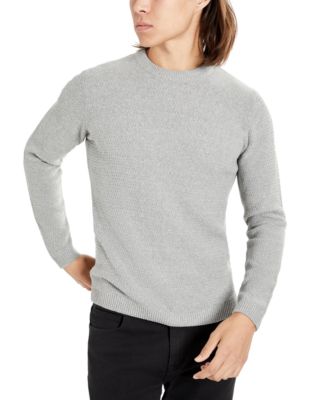 Kenneth Cole Men's Slim Fit Popcorn Crewneck Sweater - Macy's