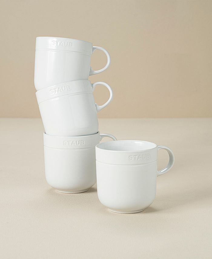 Staub 4 Piece 16 oz Mug Set, Service for 4 - Macy's