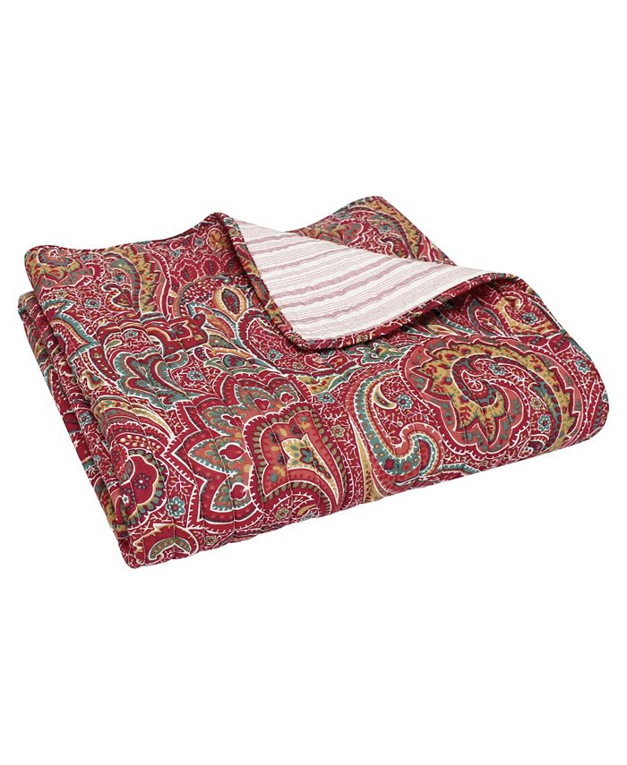 Levtex Home Kimpton Reversible Quilted Throw, 50" x 60" - Macy's