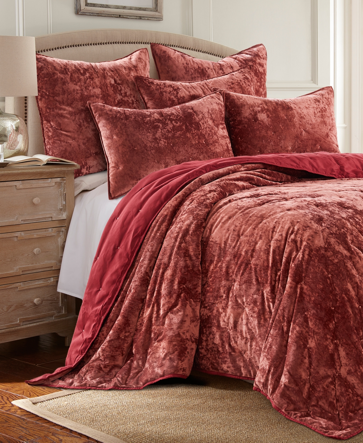 Click here for Levtex Abruzzi Velvet Reversible Quilt  Twin/Twin... prices