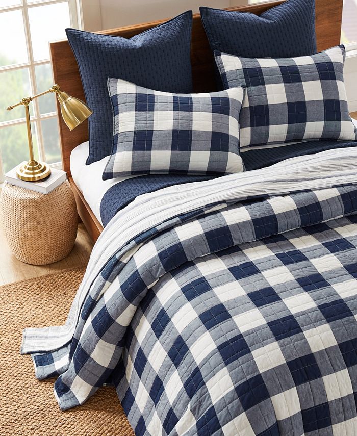 Levtex Home Camden Reversible 3-Piece Bedspread Set, Queen - Macy's