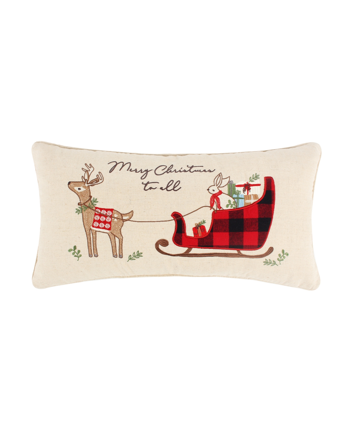 Click here for Levtex Home for Christmas Embroidered Decorative P... prices