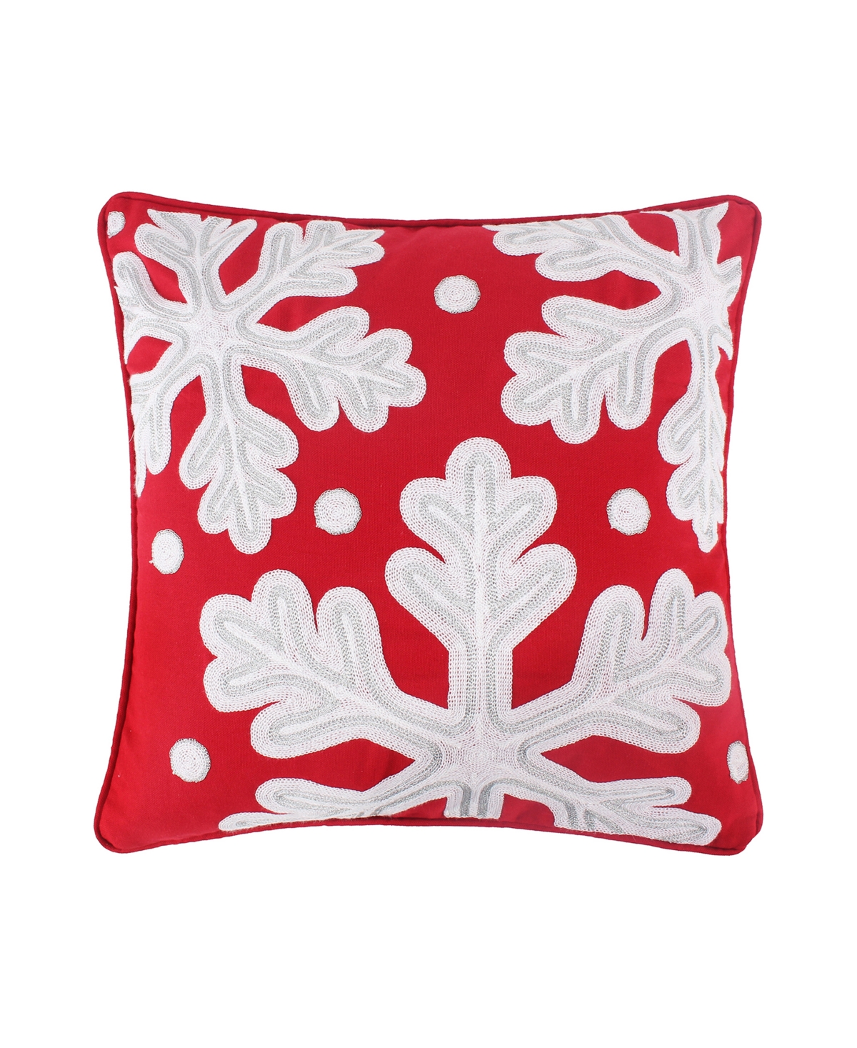 Click here for Levtex All Is Bright Snowflake Decorative Pillow... prices