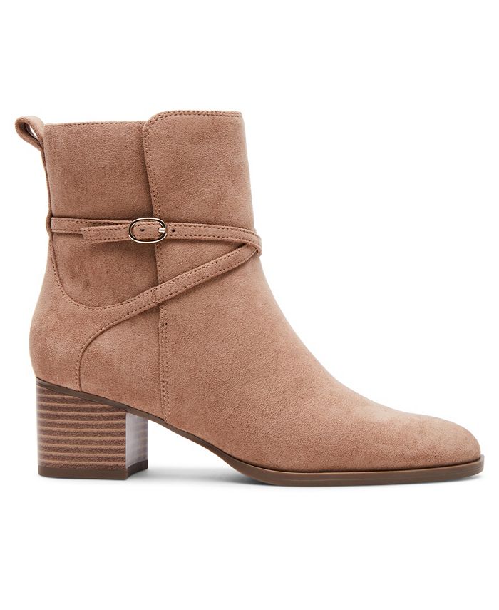 Anne Klein Women's Moore Almond Toe Booties - Macy's