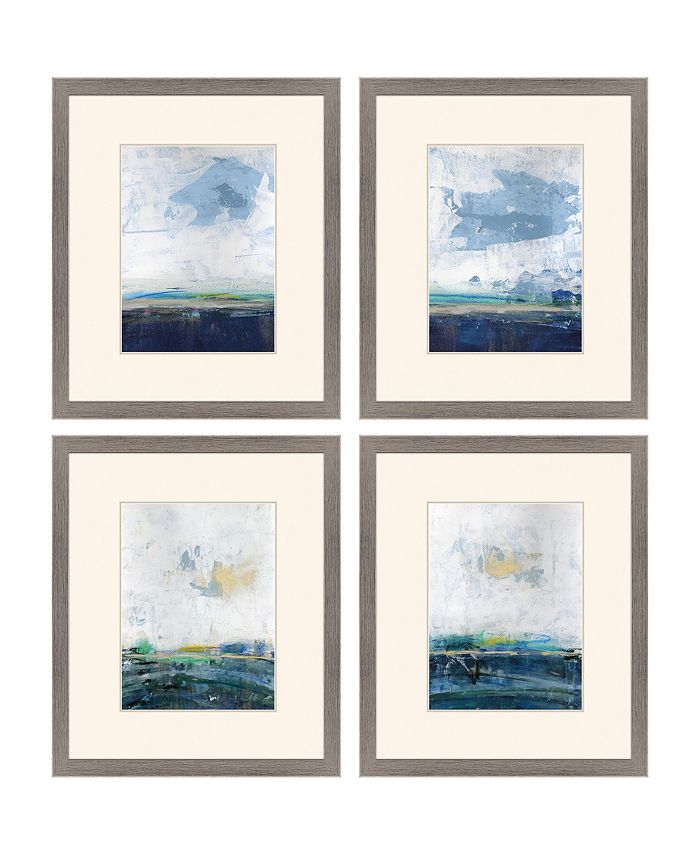 Paragon Picture Gallery Serene View Framed Art, Set of 4 - Macy's