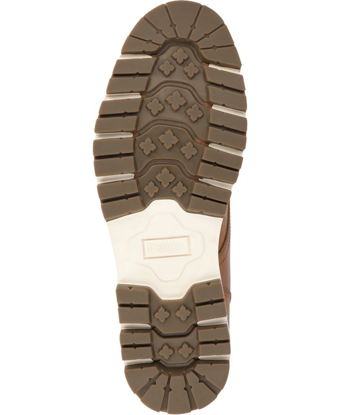 Territory Men's Redline Tru Comfort Foam Plain Toe Lace-up Ankle Boots ...