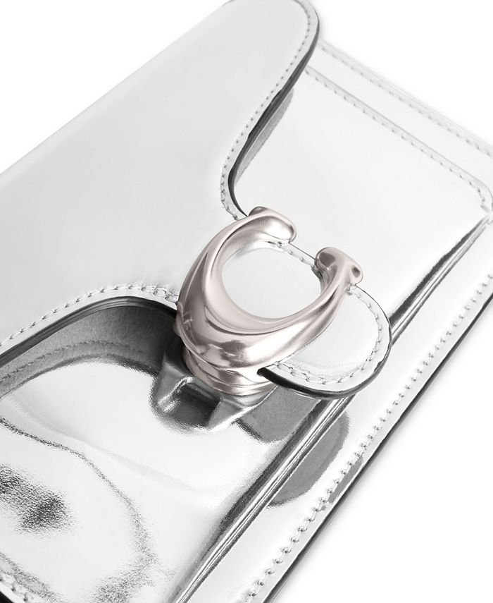 COACH Tabby 20 Mirror Metallic Leather Shoulder Bag - Macy's