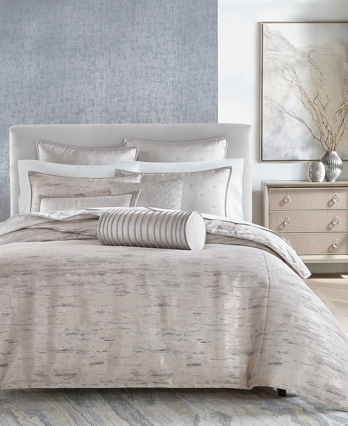 Click here for Hotel Collection Impasto Stone 3-Pc. Comforter Set... prices