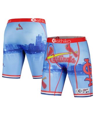 Men's Ethika Light Blue St. Louis Cardinals Jerseyscape Boxer Briefs ...