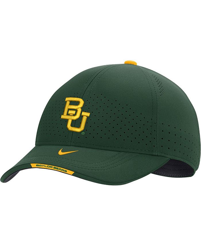 Nike Men's Green Baylor Bears Classic99 Swoosh Performance Flex Hat ...