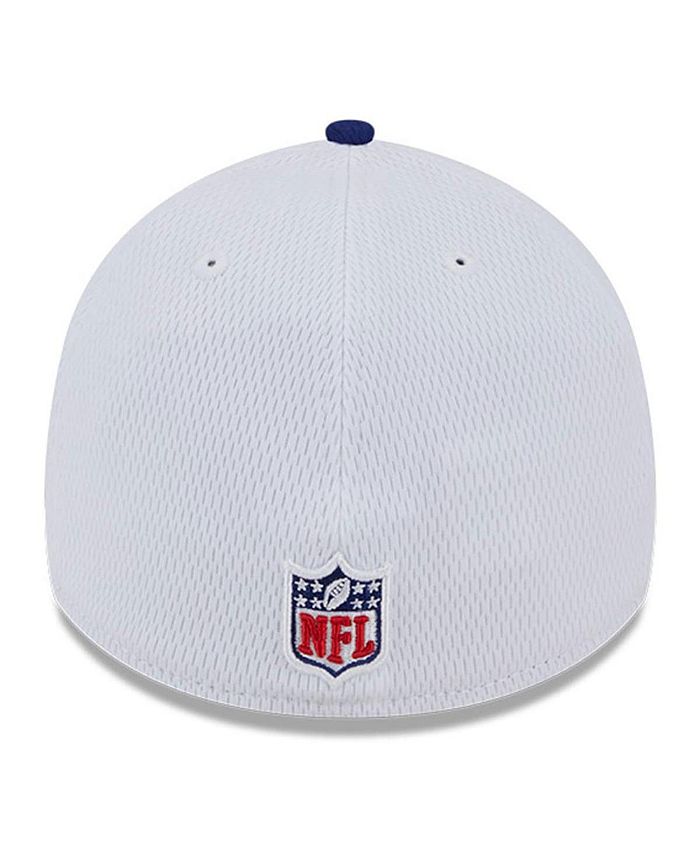 New Era Men's White, Navy NFL 2023 Sideline 39THIRTY Flex Hat - Macy's
