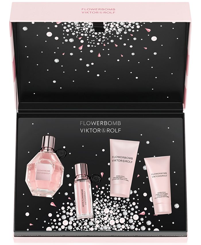 Viktor & Rolf 4-Pc. Flowerbomb Eau de Parfum Luxury Gift Set - Macy's