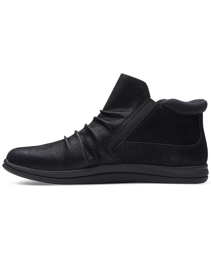 Clarks Women's Breeze Range Ruched Ankle Booties - Macy's