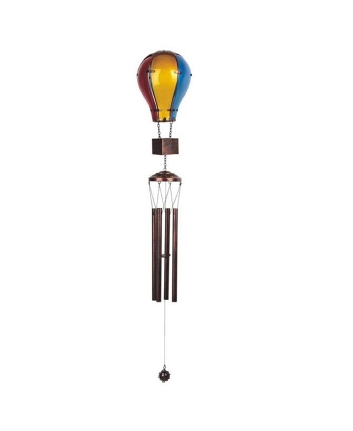 FC Design 41" Long Color Glass Air Balloon Wind Chime - Macy's