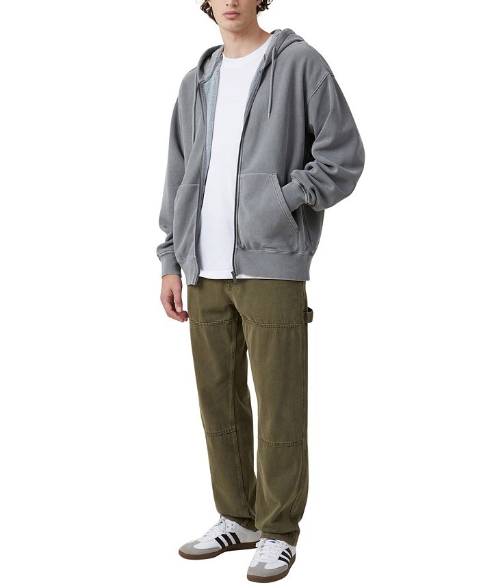 COTTON ON Men's Oversized Zip Up Hoodie - Macy's