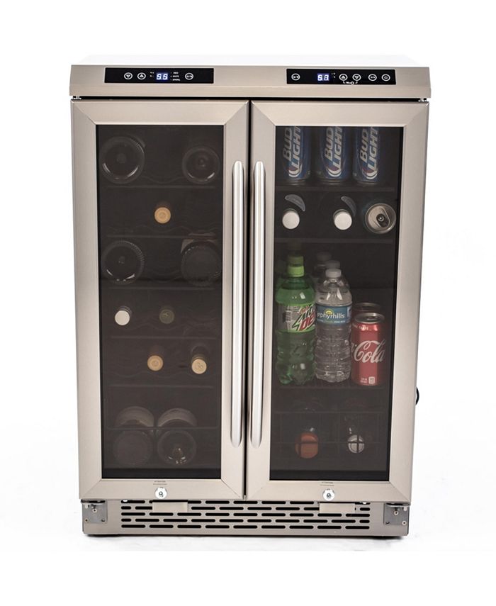 Avanti 19 Bottle/66 Can Dual-Zone Wine & Beverage Center Wine Cooler ...